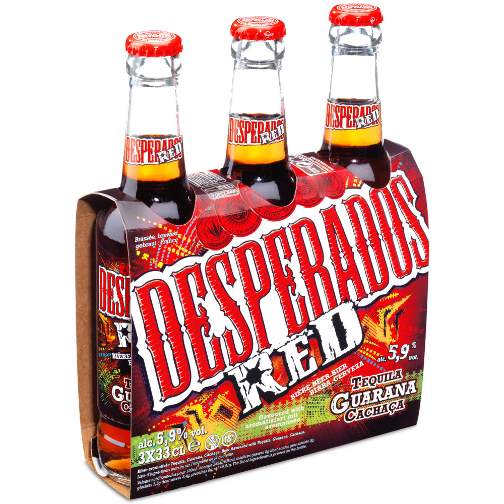 Desperados Red bière 3x33cl - Drive Z'eclerc