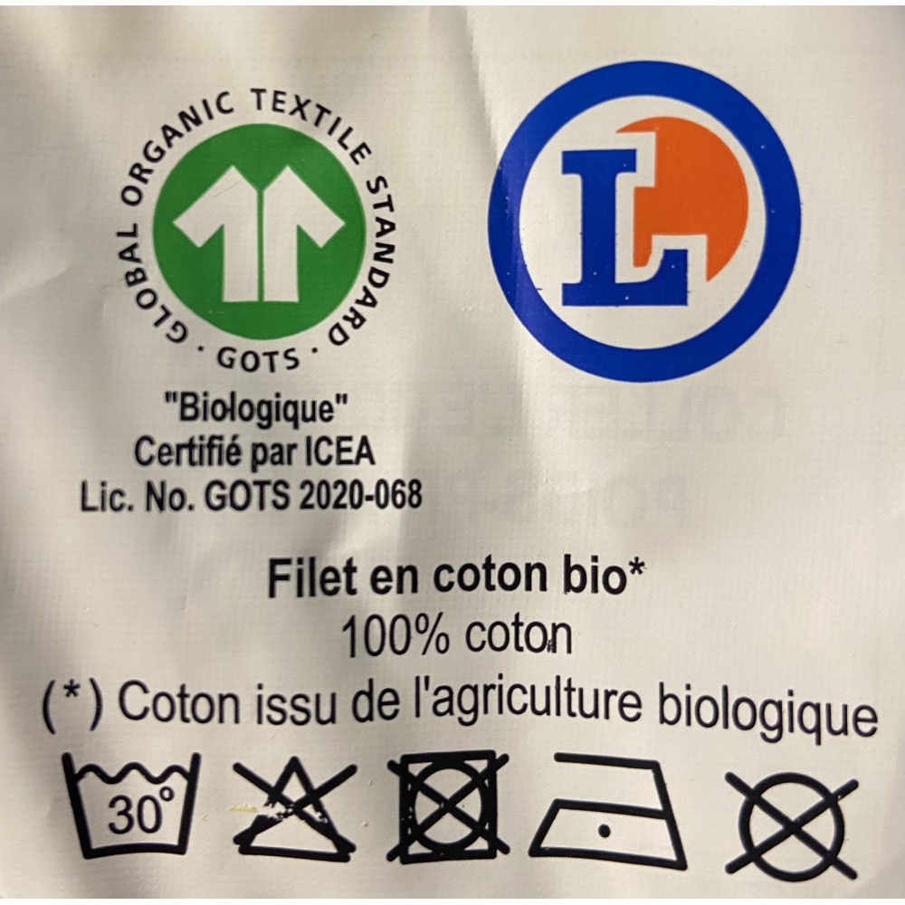 Filet Fruits Légumes Coton Bio Lot de 3 - Drive Z'eclerc