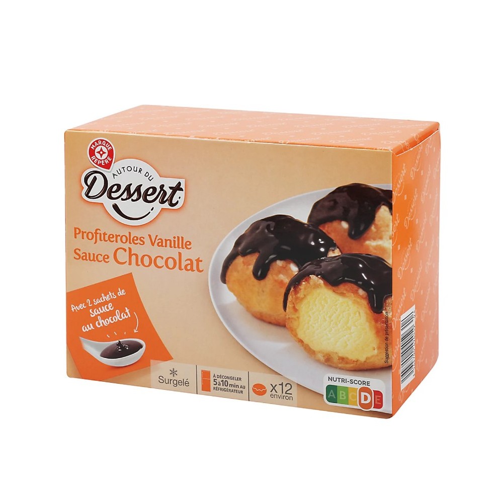 PROFITEROLES VANILLE 280G SURG - Drive Z'eclerc
