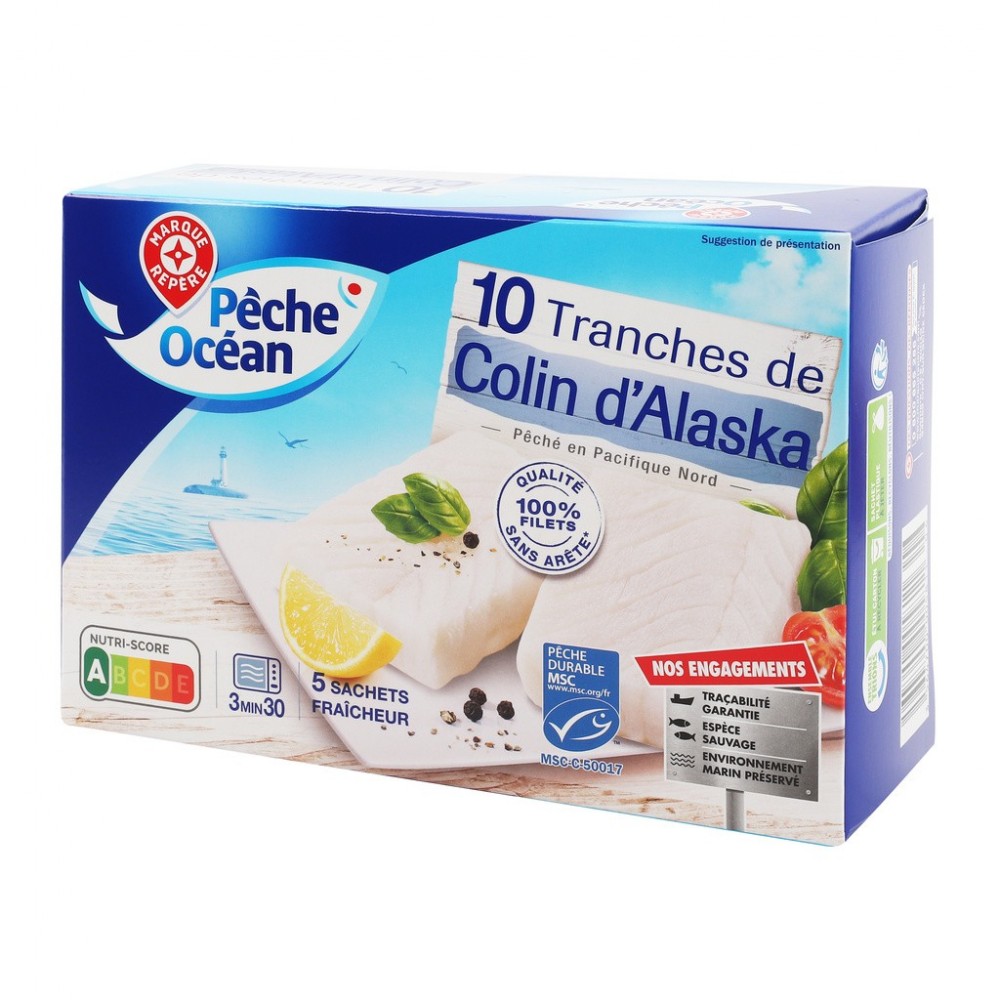 TRANCH COLIN ALASKA X10 1KG SURG - Drive Z'eclerc